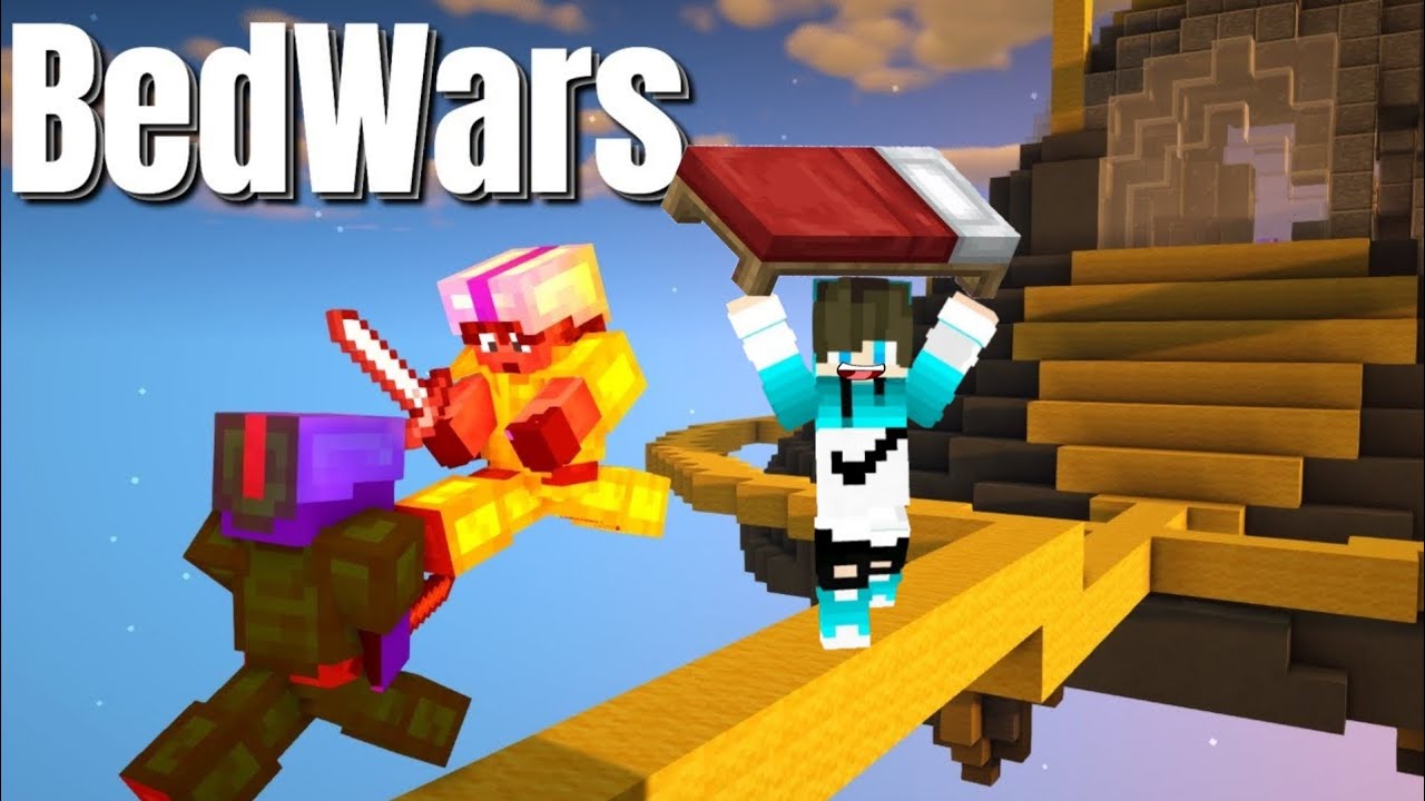 Minecraft bedwars is super fun!!!!playing for the first time Bedwars... - YouTube