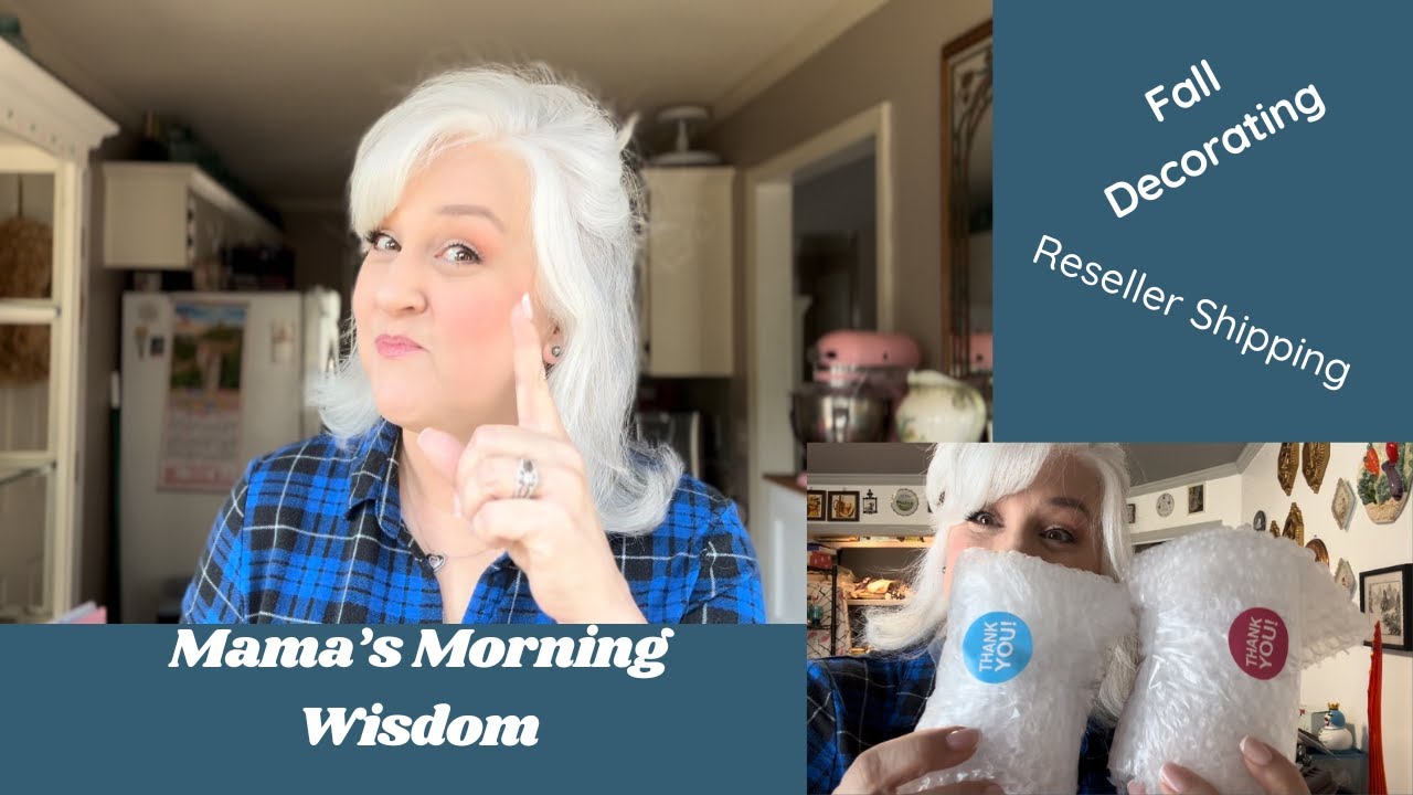 MAMA'S MORNING WISDOM, HAVING COURAGE~ PACKING/SHIPPING ETSY ORDER ...