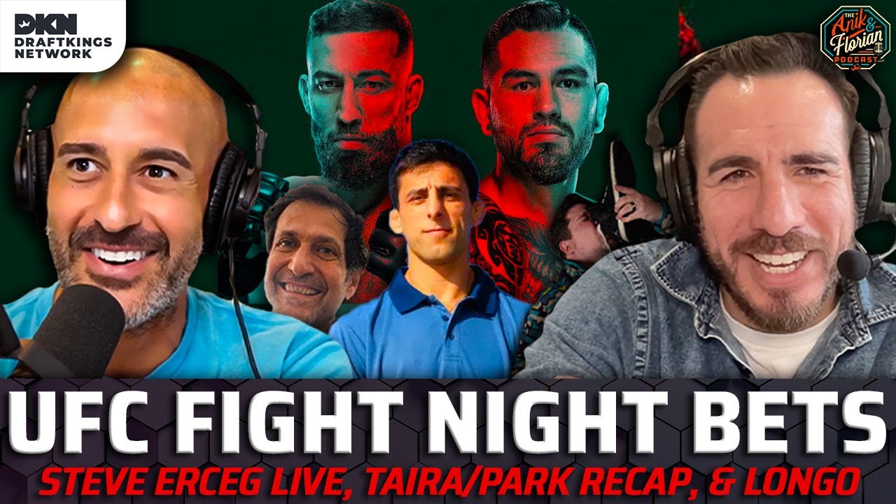 UFC Fight Night Bets, Steve Erceg Joins LIVE, Ray Longo on MMA News ...