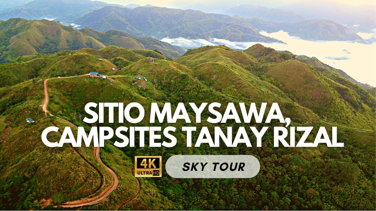 Campsites in Sitio Maysawa, Tanay Rizal Sky Tour - YouTube