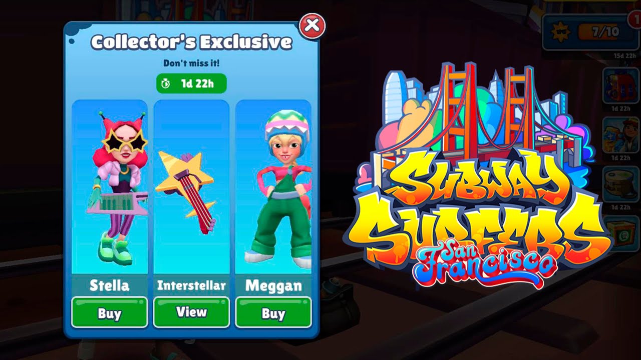 SUBWAY SURFERS SAN FRANCISCO 2024 : COLLECTOR'S EXCLUSIVE BUNDLE - YouTube