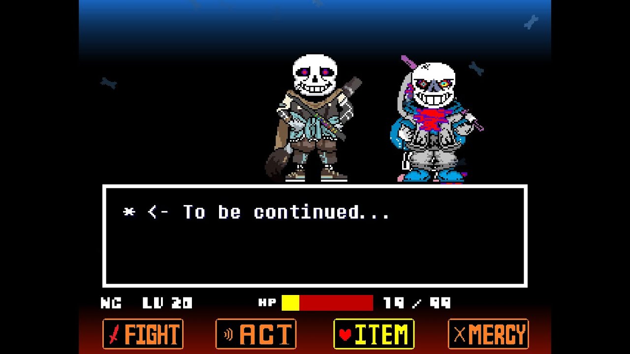 TO!Ink Sans fight complete - YouTube