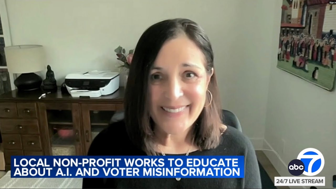 AIAndYou Educating About A.I. And Voter Misinformation | Susan Gonzales ...