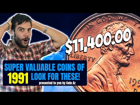 1991 Rare Coins Worth Big Money – Valuable Coins Collectors Want