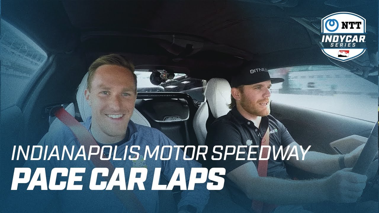 2022 PACE CAR LAPS // CONOR DALY AND PARKER KLIGERMAN AT IMS - YouTube