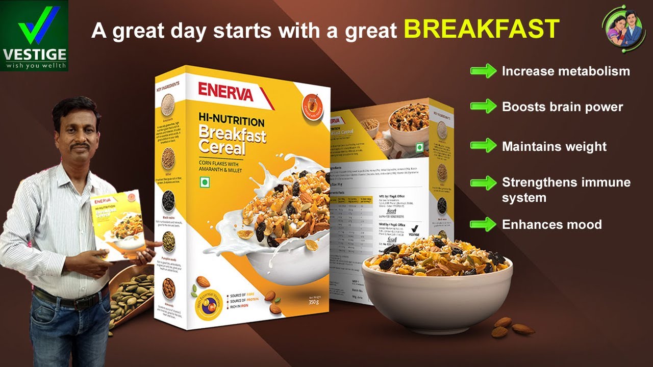 Enerva Breakfast Cereal || Vestige || Nag Creations - YouTube