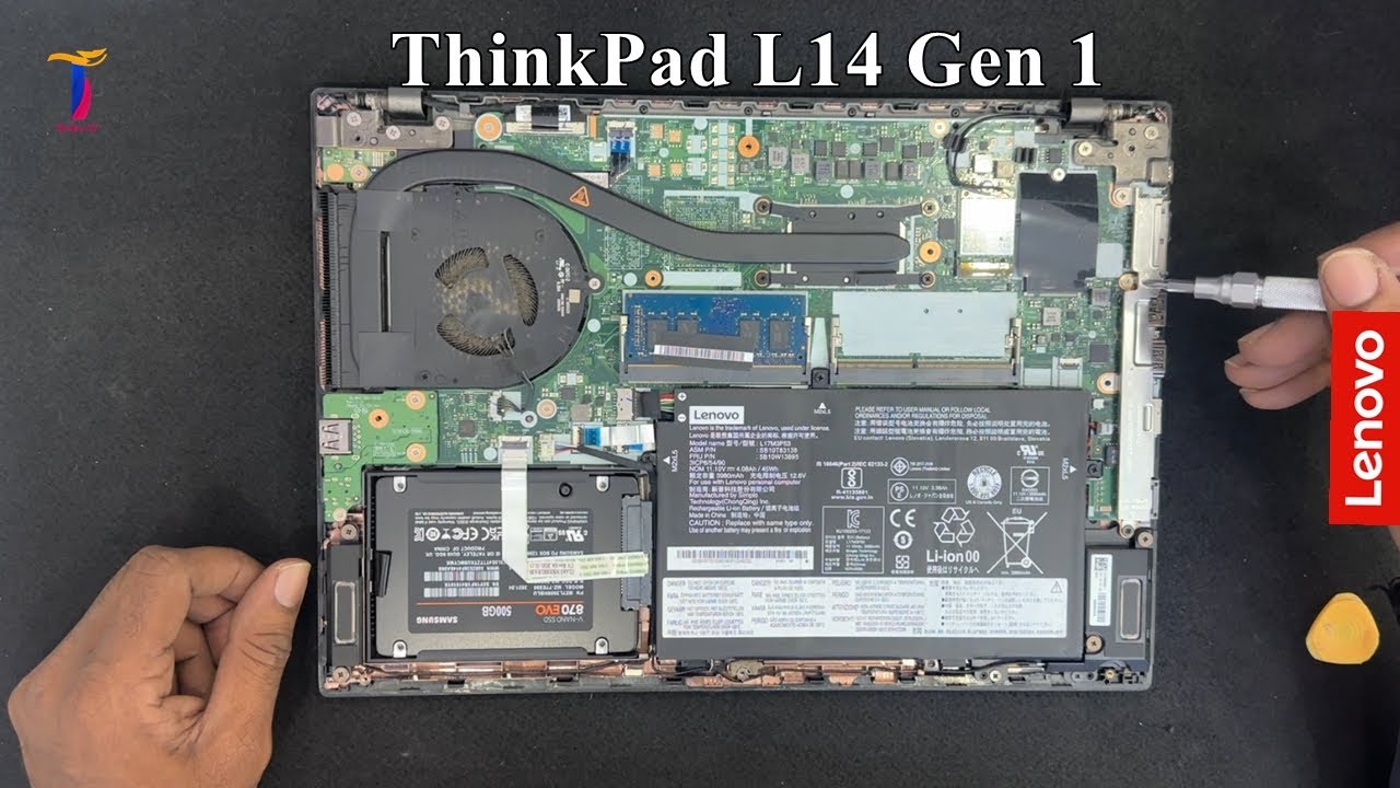 Lenovo ThinkPad L14 Gen 1 Battery Replacement Guide - YouTube