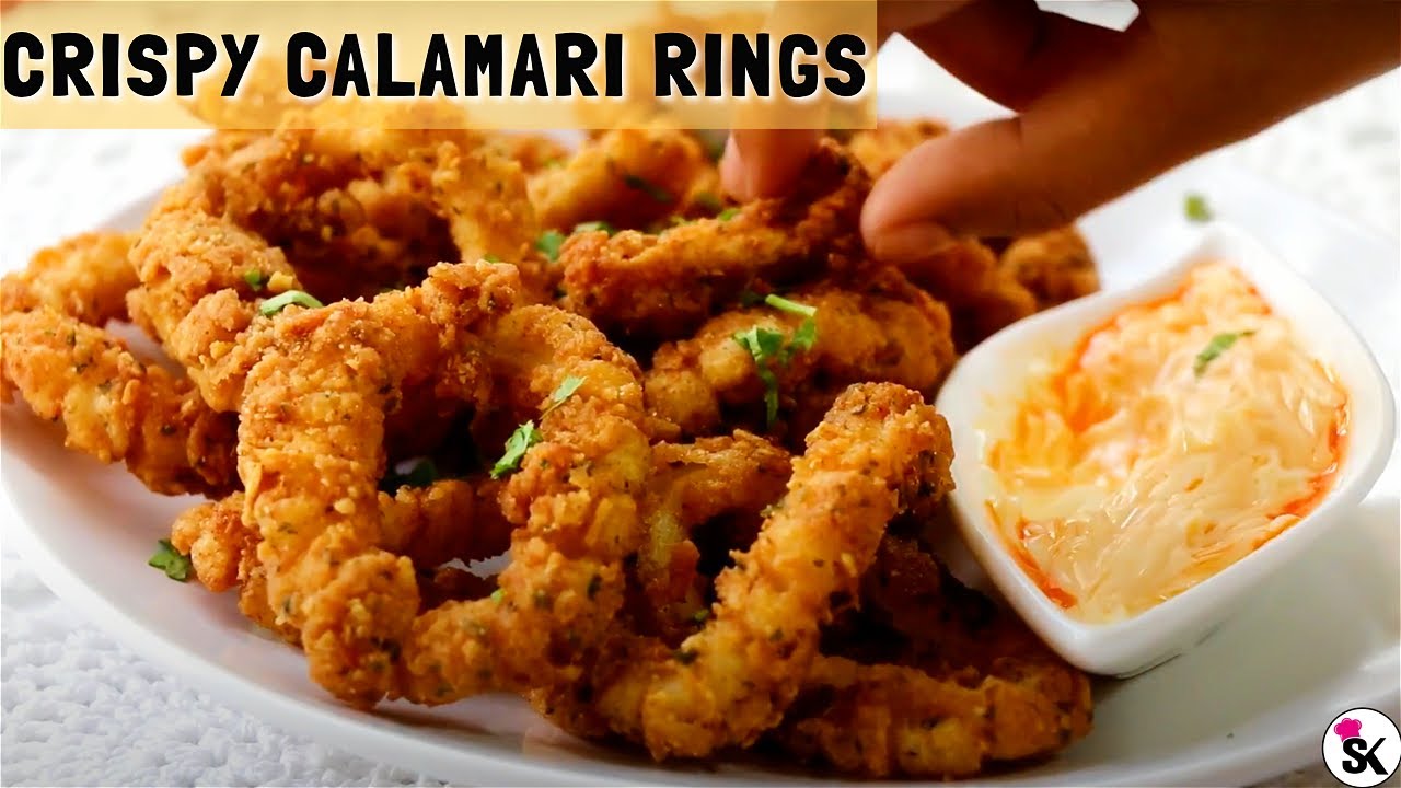 Calamari Recipe | Crispy Calamari Recipe | Fried Squid Recipe | Fried ...