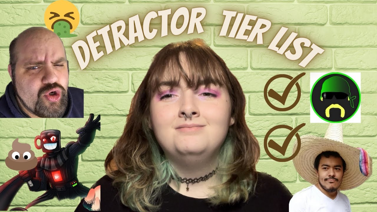 DETRACTOR TIER LIST~ ReviewTech, Doody Streams, Snort Hogan, Memology ...