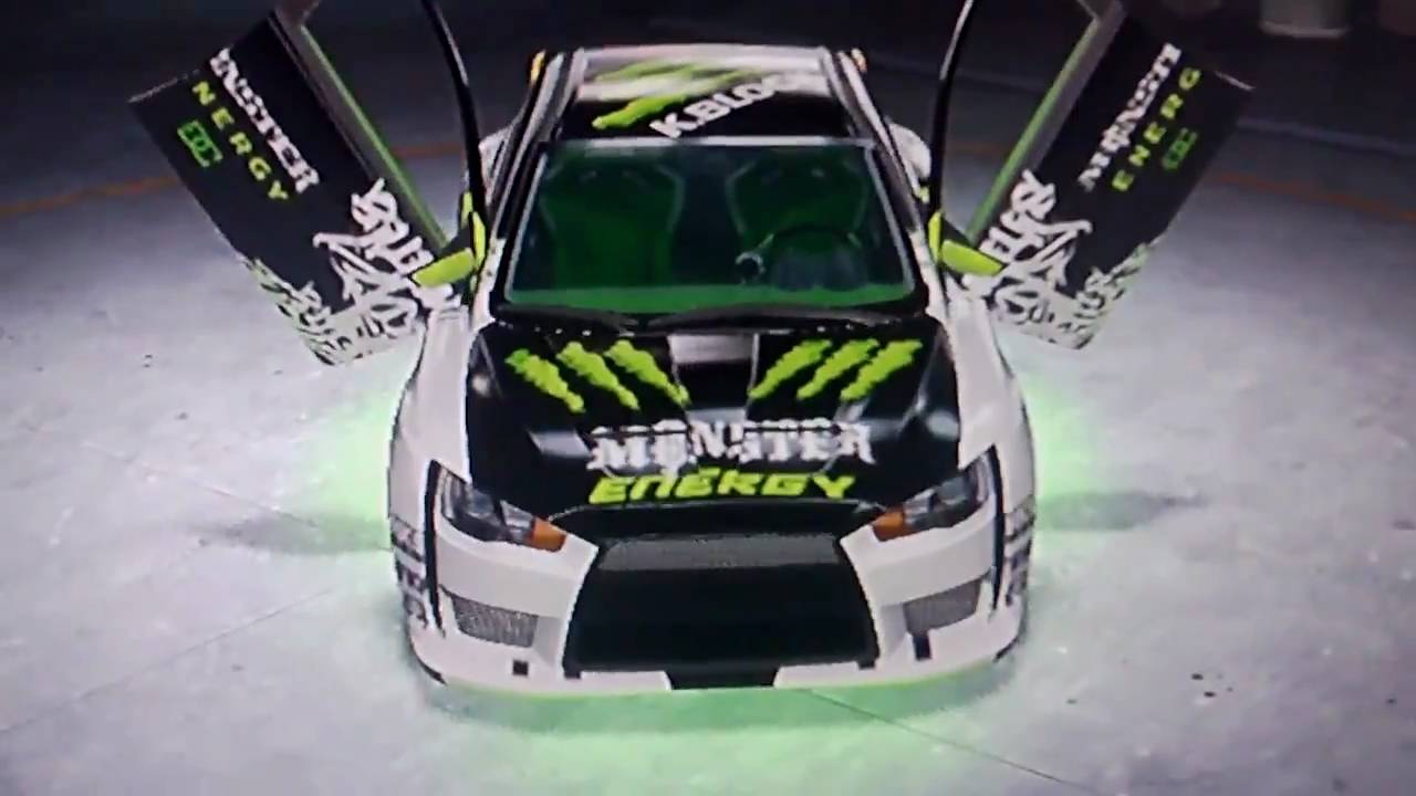 Midnight Club Los Angeles - Monster Energy Mitsubishi Lancer Evolution ...