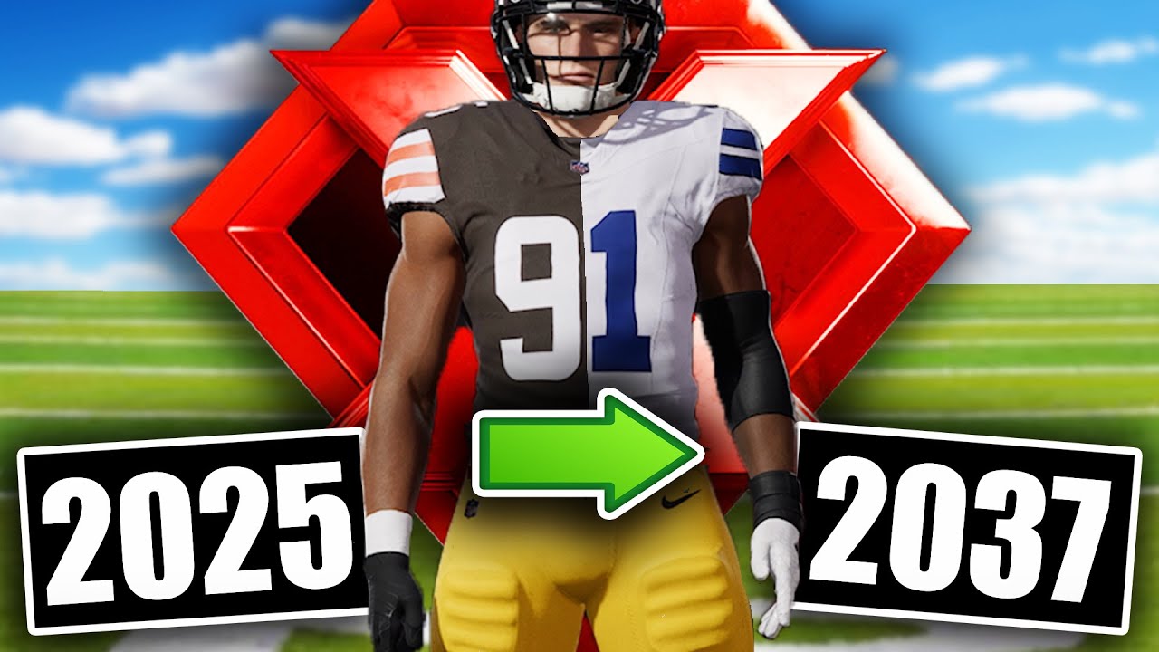 I Created The Best Edge Rusher Ever and Followed His 13 Season Career ...