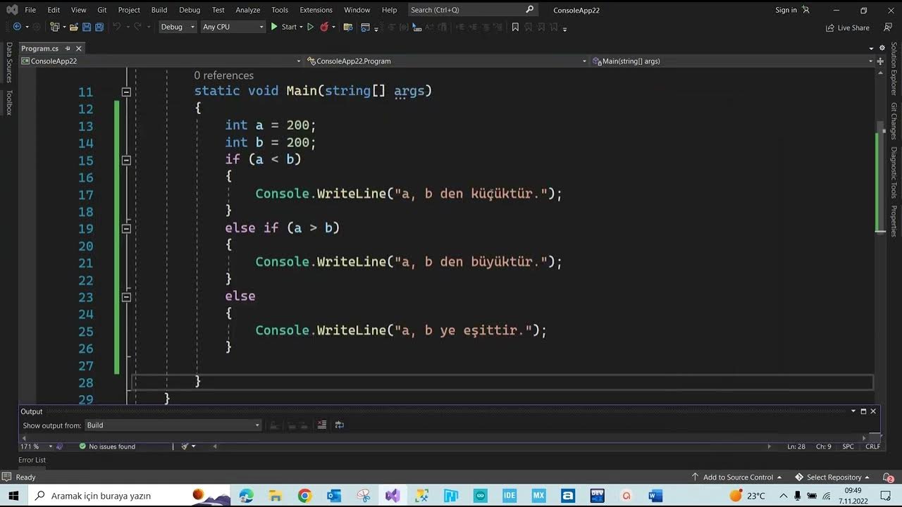 #11 if, elseif, else ifadeleri - YouTube