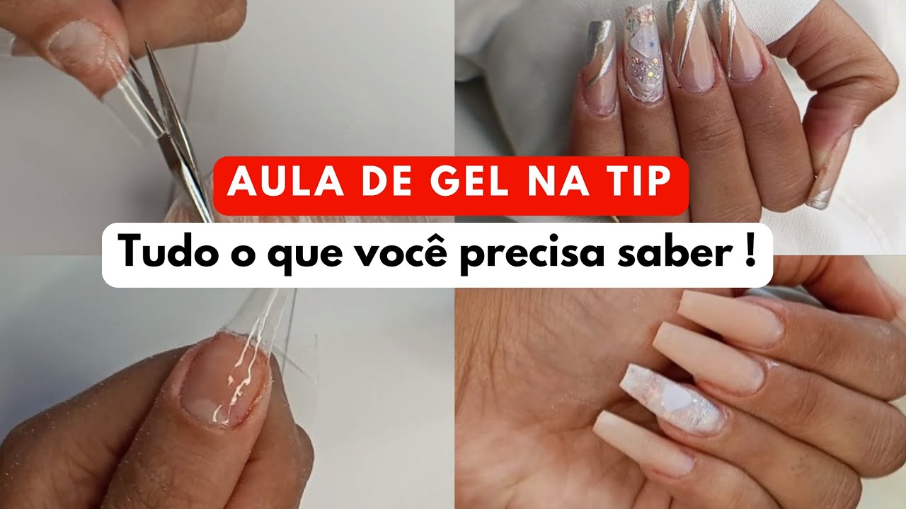 Aula de Gel na Tips/ Acrigel| Passo a passo completo e dicas de ouro 🥇# ...