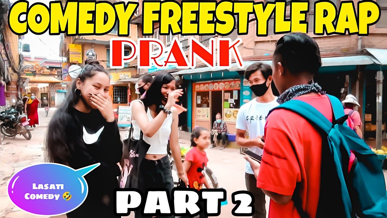 Comedy Freestyle Rap Prank - (PART 2) || Funny Epic Reaction In Nepal ...