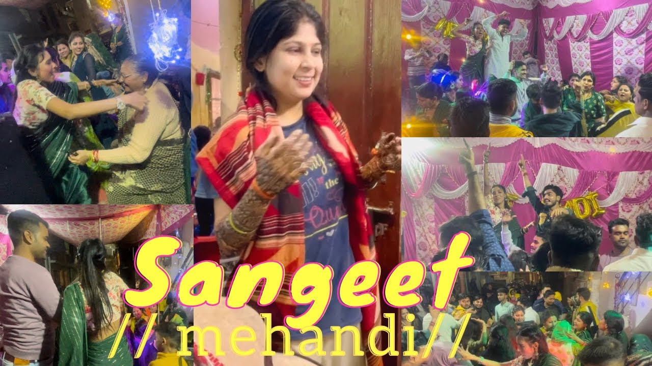 Best Mehandi & Sangeet Ceremony 💚|| behan ka Sangeet || #sonastyles - YouTube