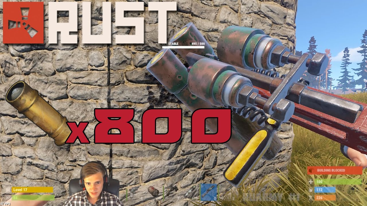RUST [113] РЕЙД ЗА 800 САМОДЕЛЬНЫХ ПАТРОНОВ! - YouTube
