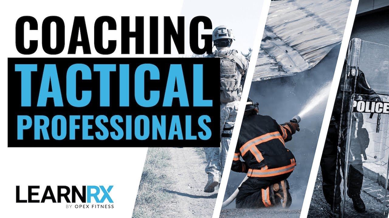 Coaching Tactical Professionals - YouTube