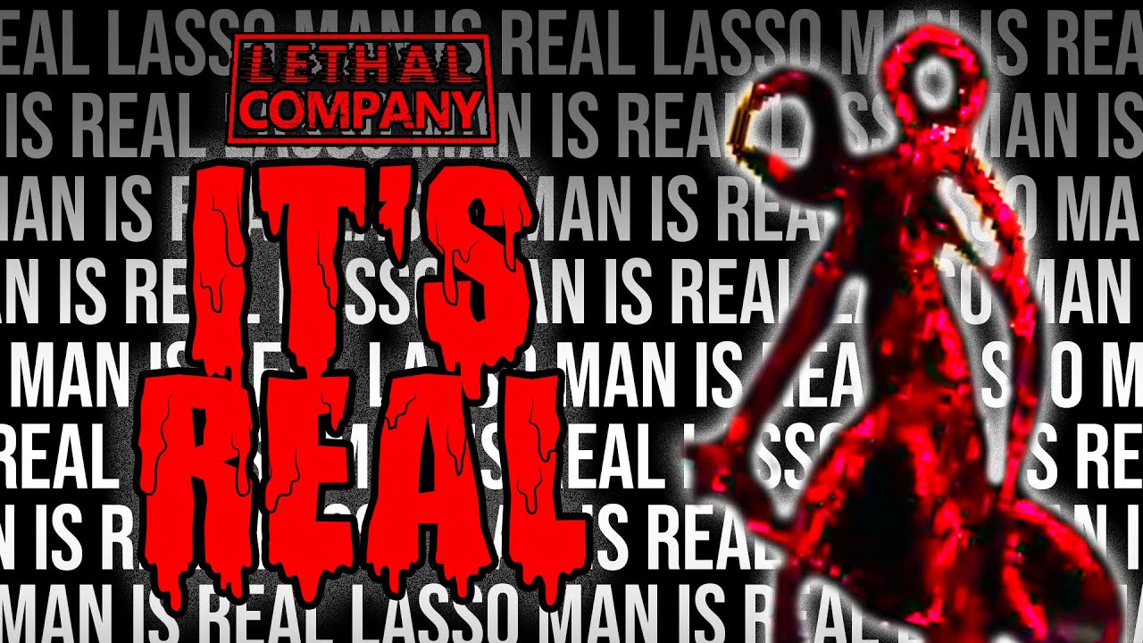 LASSO MAN IS REAL IN LETHAL COMPANY?! - YouTube