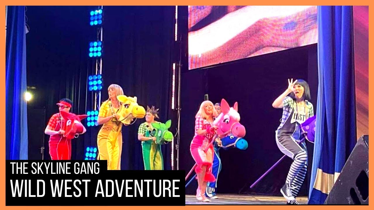 Skyline Gang Wild West Adventure, Butlins, Bognor, 2021 - YouTube