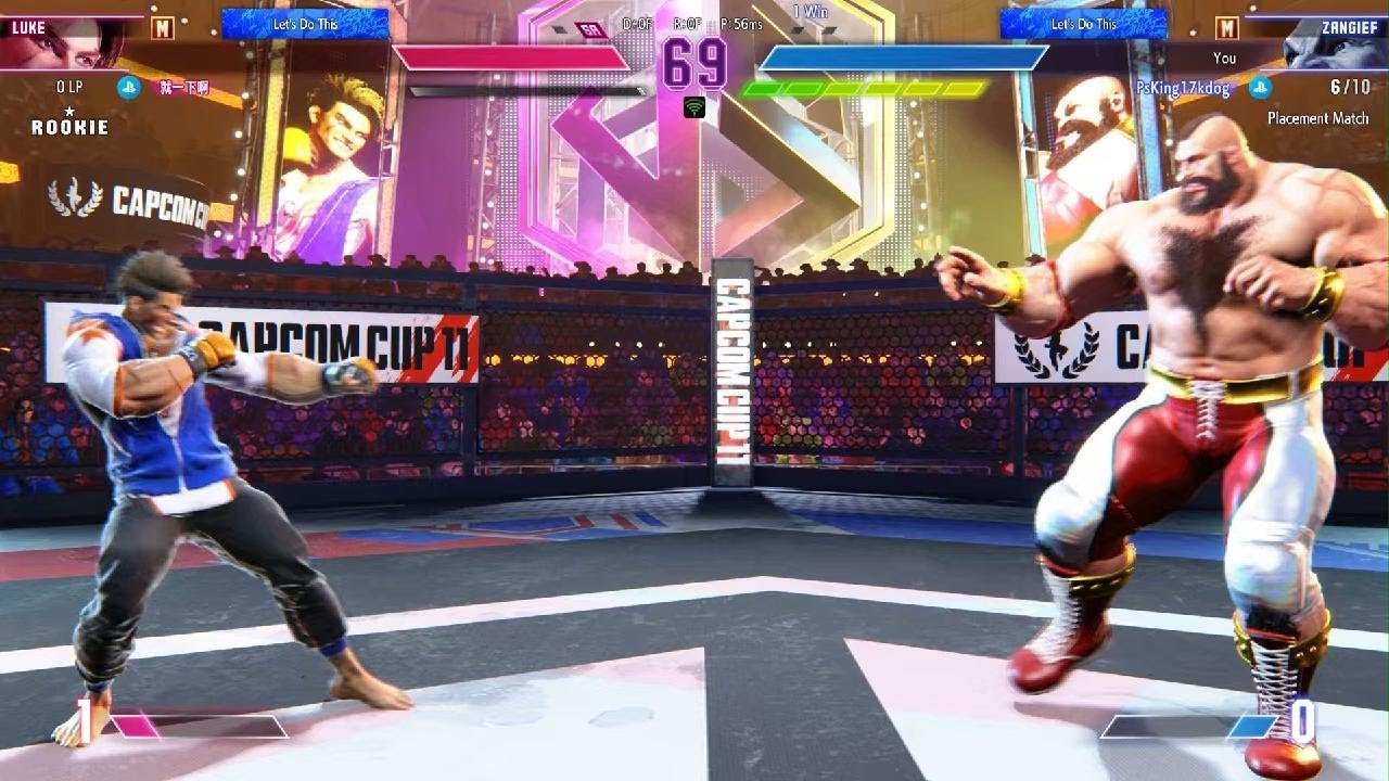 Street Fighter 6 Luke gotta beat up for his bday by Red Cyclone - YouTube