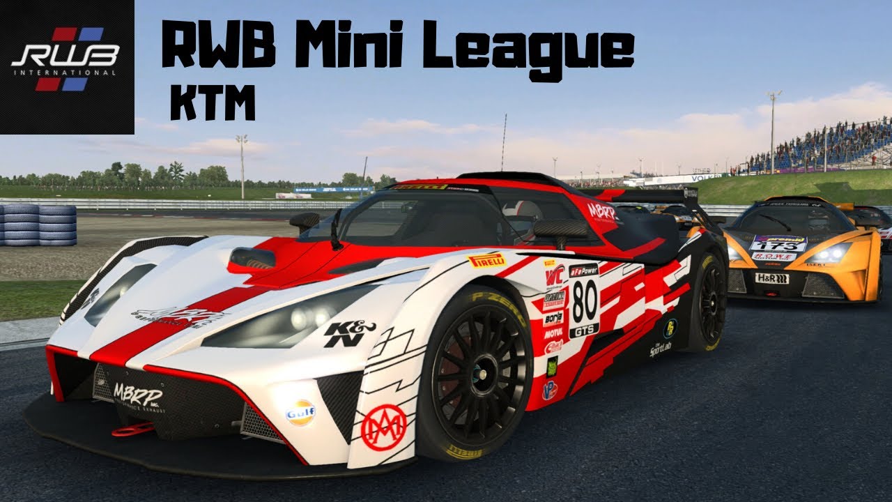 RaceRoom - KTM X -Bow - RWB Mini League - YouTube