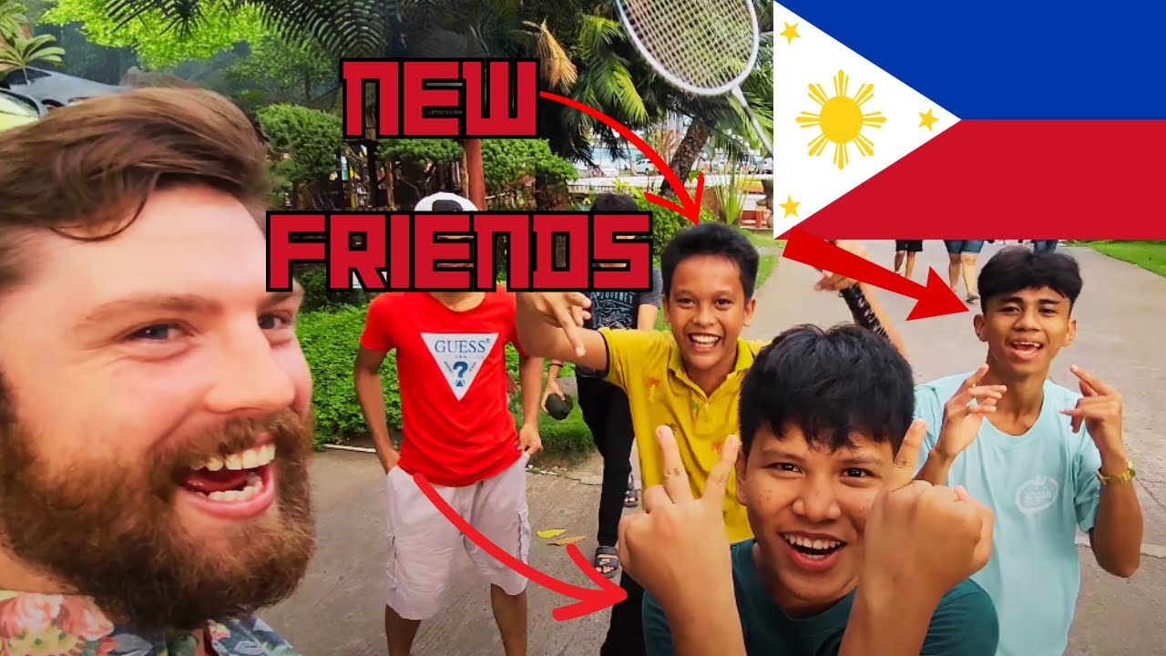 Friendly Filipinos surprise me with kindness in Davao City - YouTube