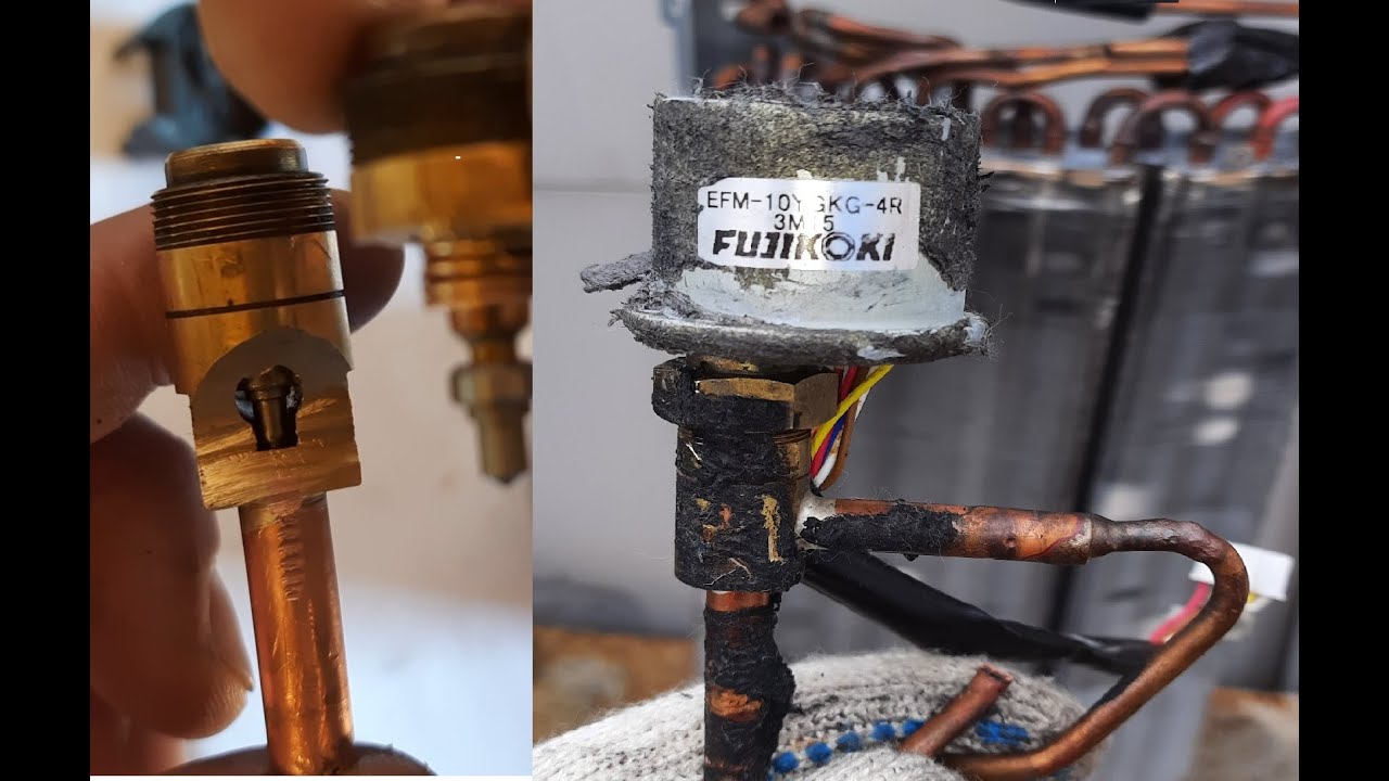 EEV Fujikoki. Причины поломки ЭРВ, конструкция, принцип работы. - YouTube