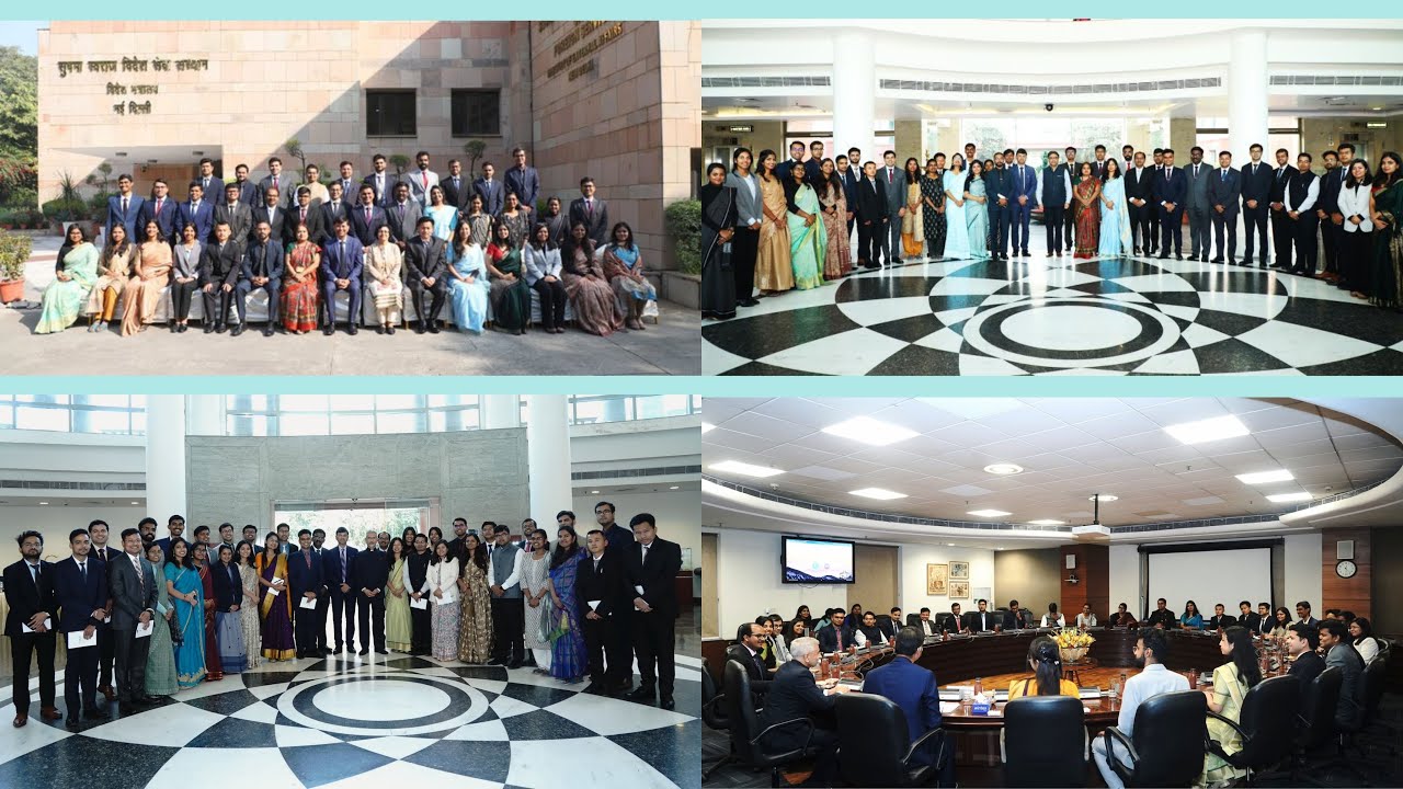 Induction Training Program of Indian Foreign Service Officers of 2024 ...