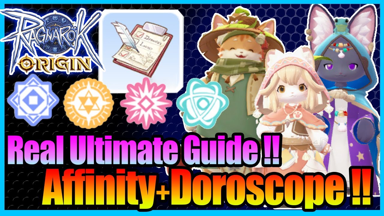Affinity + Doroscope System Explained!! Get Extra Bonus Stats ...