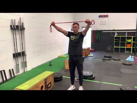 High Band Pull Apart - YouTube