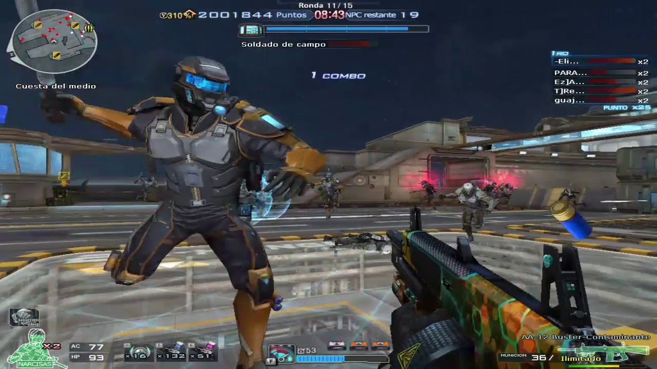 [CrossFire ES] Modo Zombie 2 Acorazado - YouTube