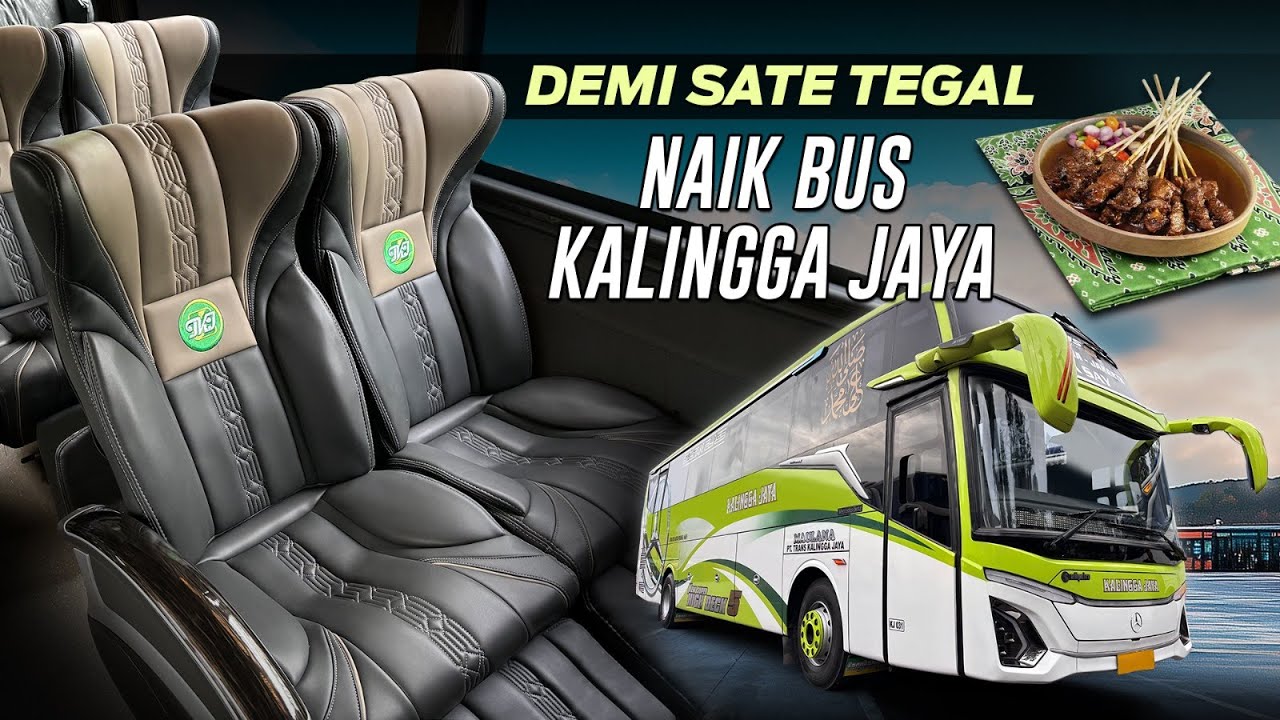 Vibes Interior Mewah dan Nyaman Jetbus 5 PO Kalingga Jaya - YouTube