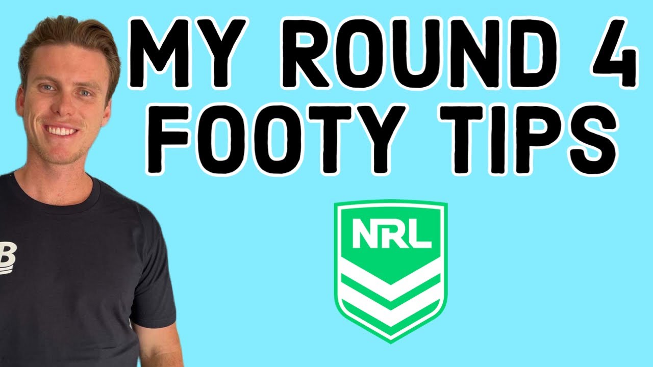 My Round 4 NRL Tips & Predictions! - YouTube