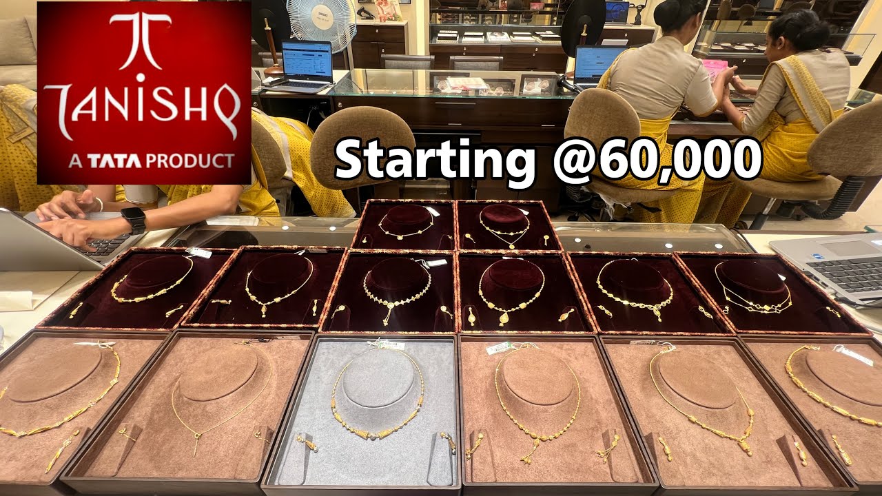 Tanishq Very Light Weight Necklace Set Designs With Price/Daily were ...