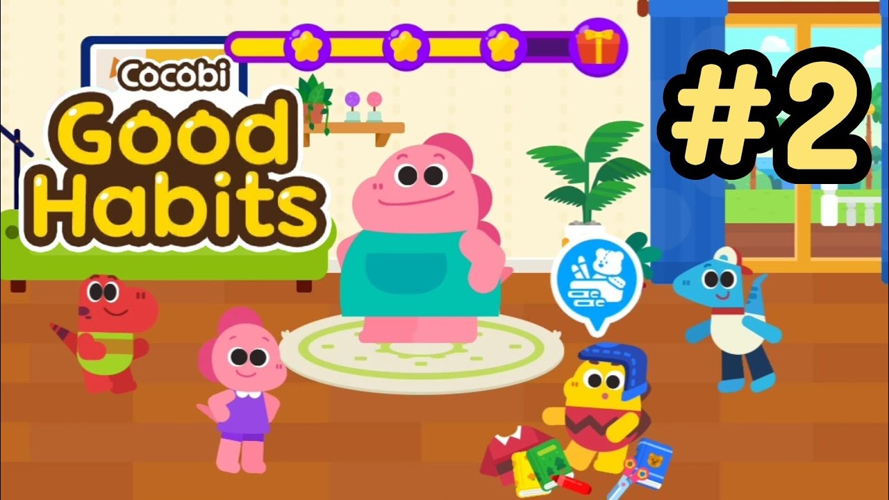Cocobi Game | Cocobi Good Habits | Gameplay Part 2 🦖🦕🌟🎮 - YouTube
