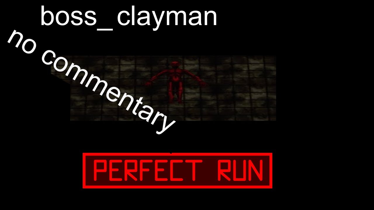 Clayman | PERFECT RUN | No Commentary - Item Asylum Halloween Update ...