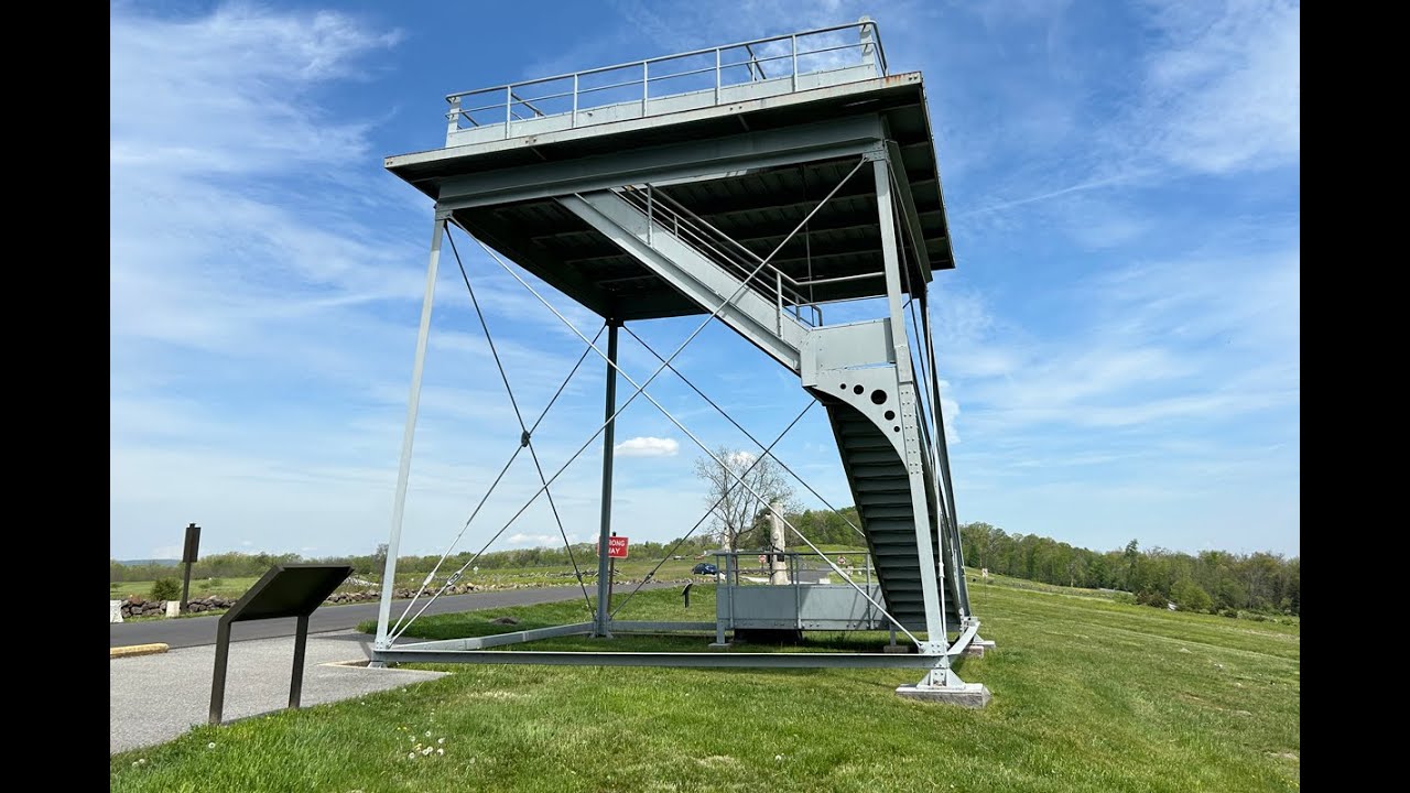 Oak Ridge Observation Tower at Gettysburg - YouTube
