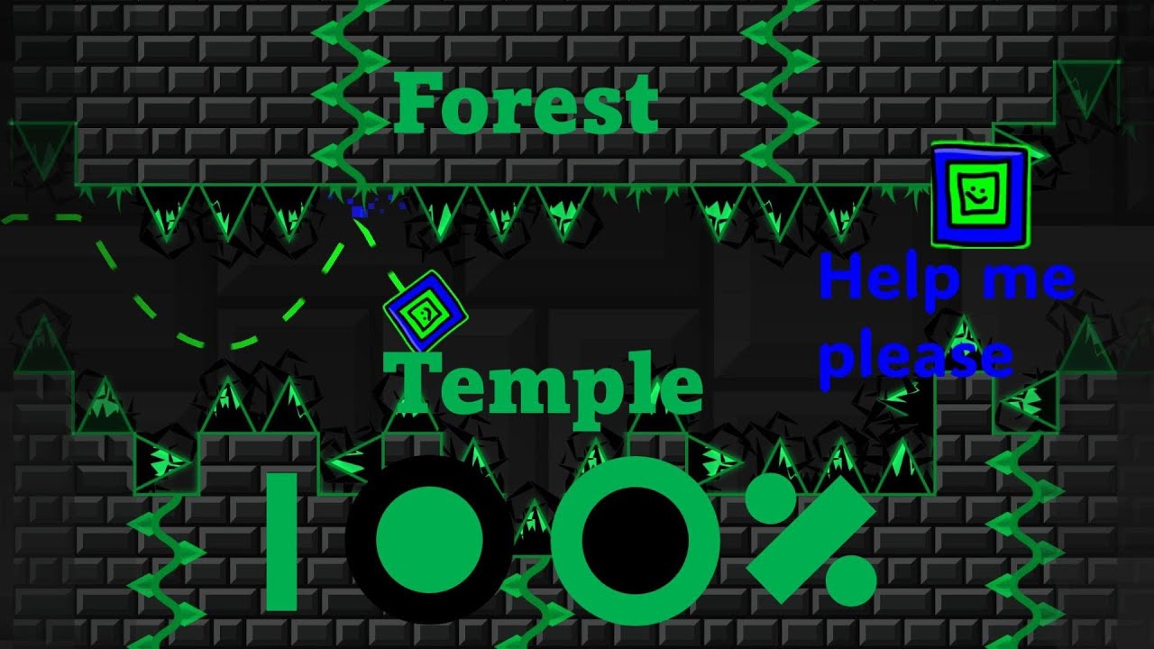 Gd Forest Temple 100%! /\/\/\ - YouTube
