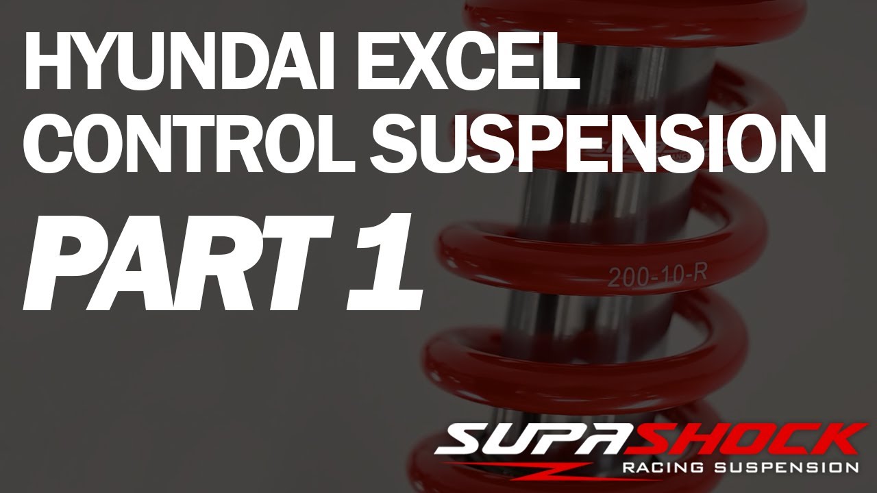Part 1: 2022 Supashock Controlled Suspension Package - Hyundai Excel Racing Australia - YouTube