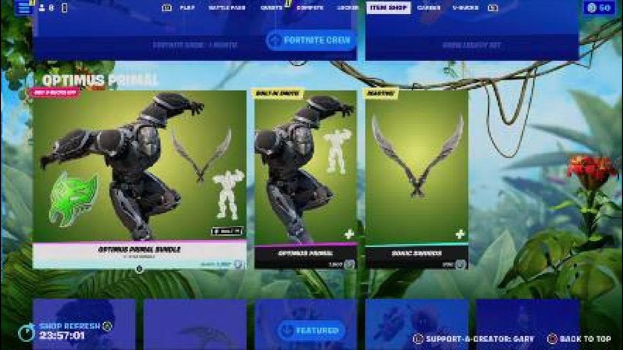 Fortnight item shop *NEW* slone Skin Fri, June 9 - YouTube