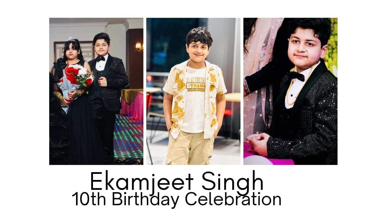 Ekamjeet Singh 10th birthday celebration ‖ DeSnapShot 84278-49817 - YouTube