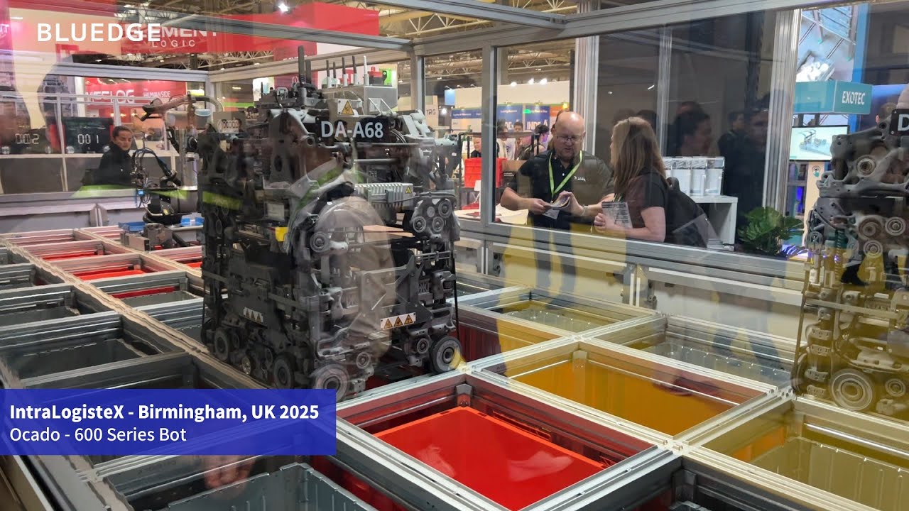 【物流ロボット】Ocado - 600 Series Bot | IntraLogisteX - Birmingham, UK 2025 ...