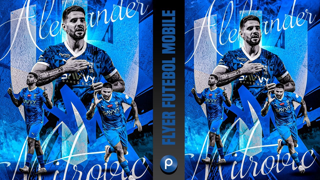 FLYER de FUTEBOL pelo Celular - PicsArt Football Poster Design Mobile ...