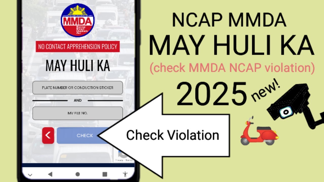 NCAP how to check violation MAY HULI KA | Paano malalaman kung may ...