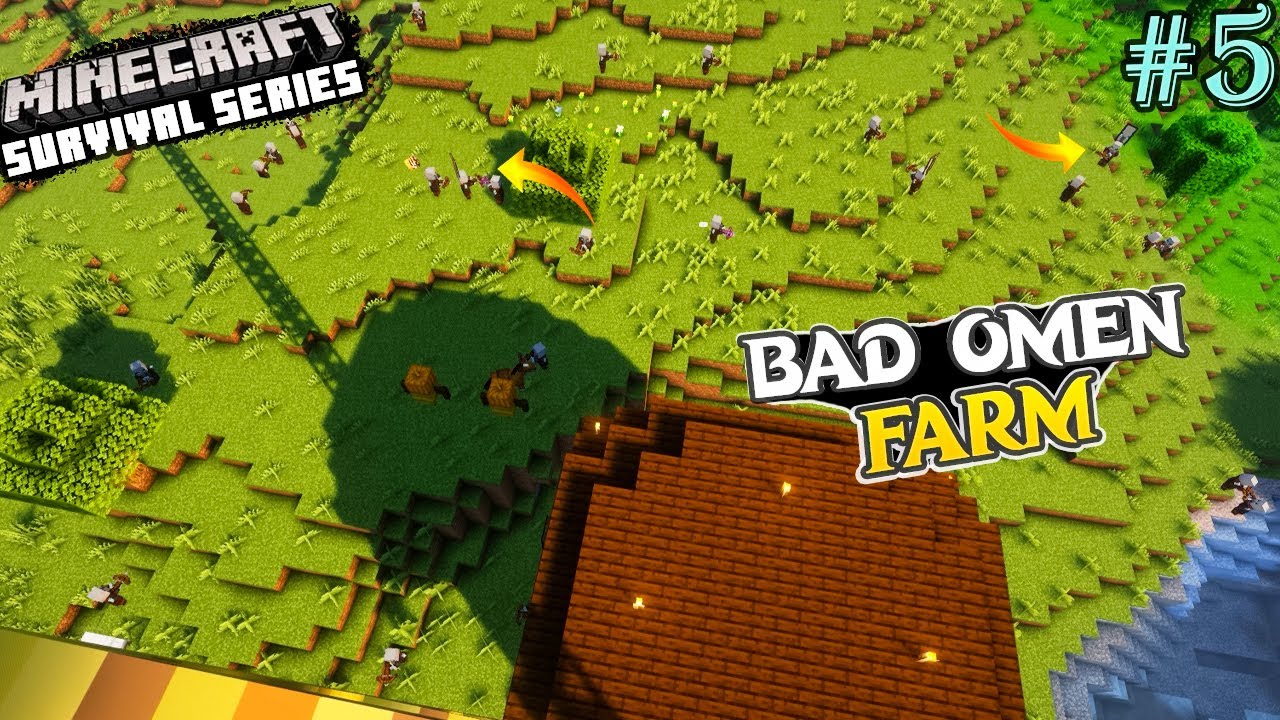 I Made BAD OMEN FARM and Got Unlimited BAD OMEN in MINECRAFT SURVIVAL ...