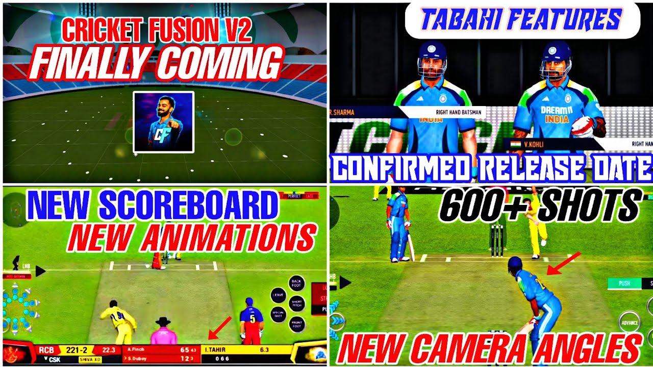 CRICKET FUSION X V2 FINALLY COMING 🤩|| Confirm Release Date 😱 || 50 ...