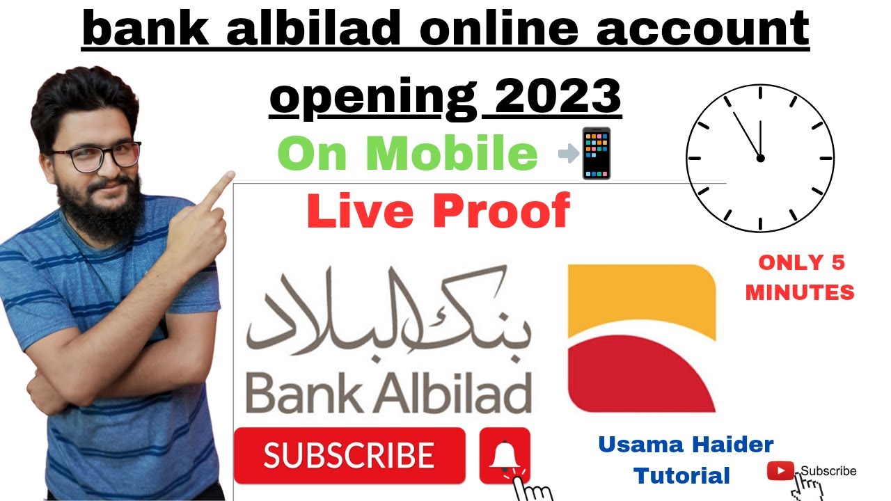 how to open albilad bank account online 2023 | albilad bank main ...