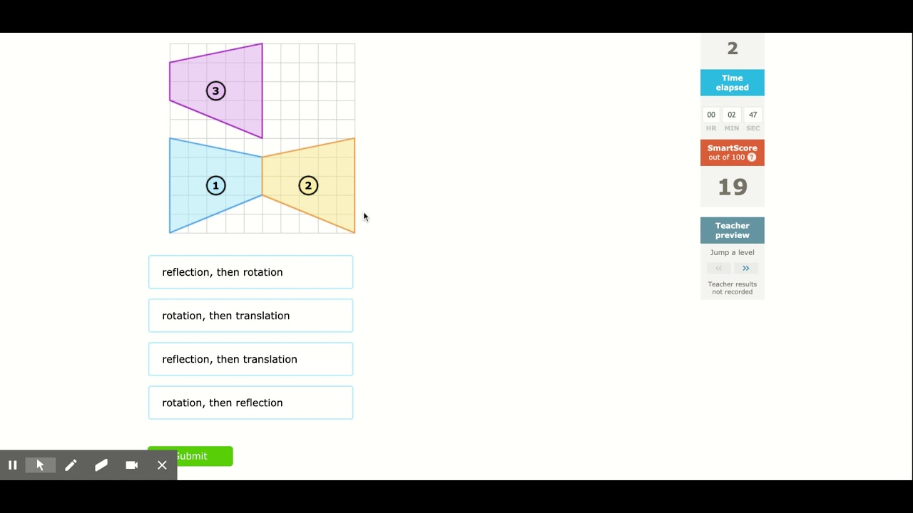IXL | Describe a sequence of transformations | 8th grade math - YouTube