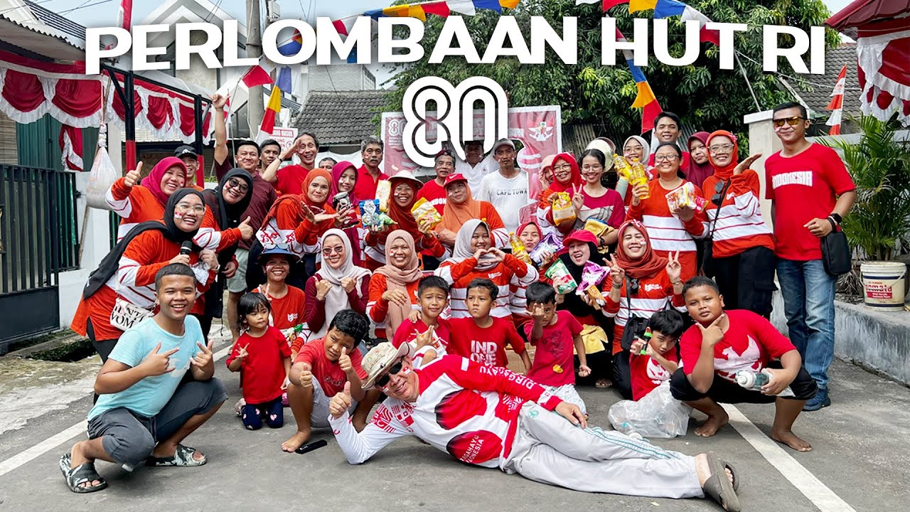 Dokumentasi Perlombaan HUT RI 80 | Warga RT 13 Sektor 1 Perumahan Bumi Puspiptek Asri - YouTube