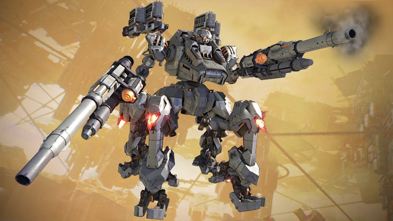 Armored Core 6 PvP - Dizzy Grenade Rifle Quad - YouTube